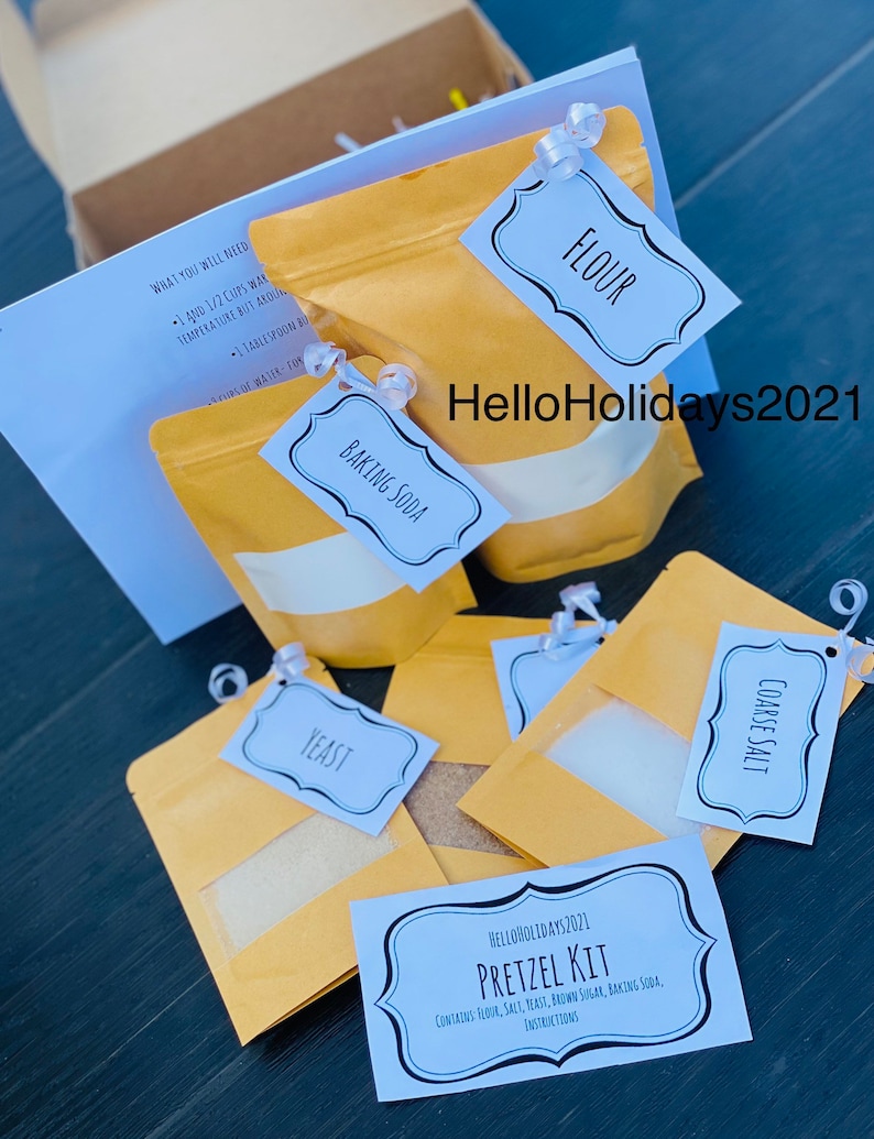 DIY Pretzel Kit! Makes 12 SOFT Pretzels! - Etsy