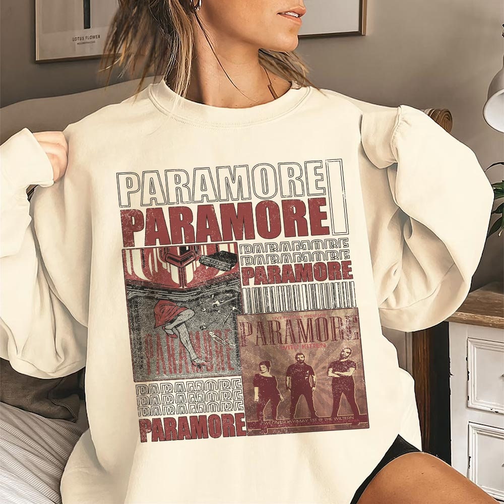 Paramore 2023 Tour Shirt V1 Hip Hop 90s Vintage Retro T-Shirt