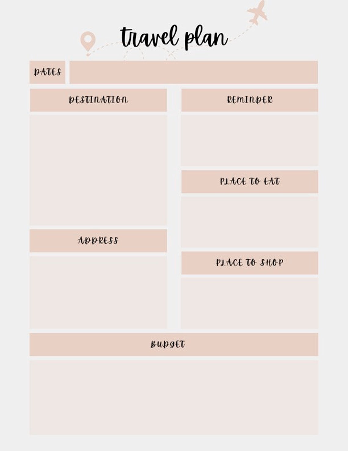 Travel Guide Template Travel Itinerary Template Printable Travel Guide ... Travel Guide Template Travel Itinerary Template Printable Travel Guide ...