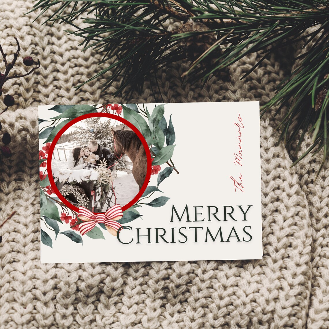 Editable Christmas Cardsinsert Photo Christmas Cardxmas Card - Etsy Canada