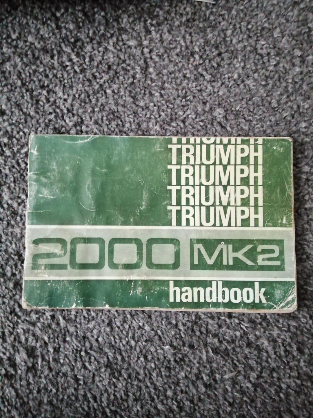 Triumph 2000 MK2 Handbook - Etsy
