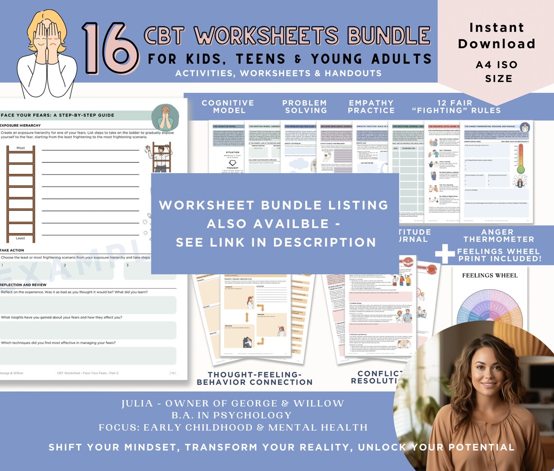 Goal Setting Template Worksheet for Adolescents and Young Adults, Goal ...