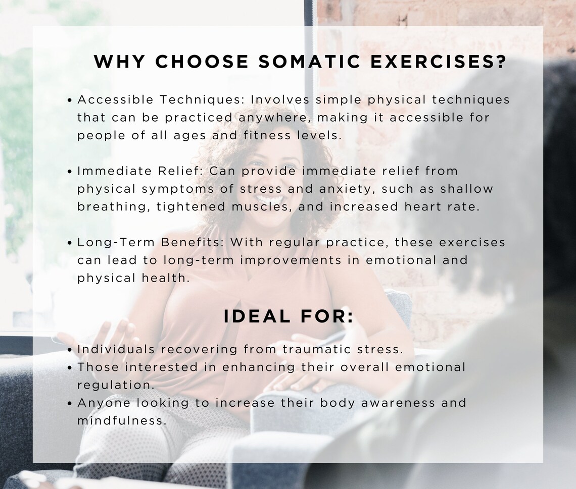 Trauma Somatic Worksheets and Exercises for Teens and Young Adults ...