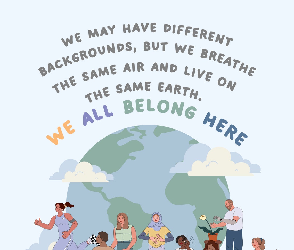 Disability Inclusion & Diversity Posters for Office, School Counselor ...