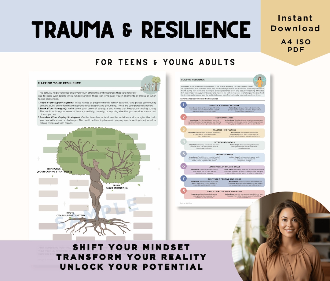 Resilience Building for Teens and Young Adults, Counselor Tools and ...