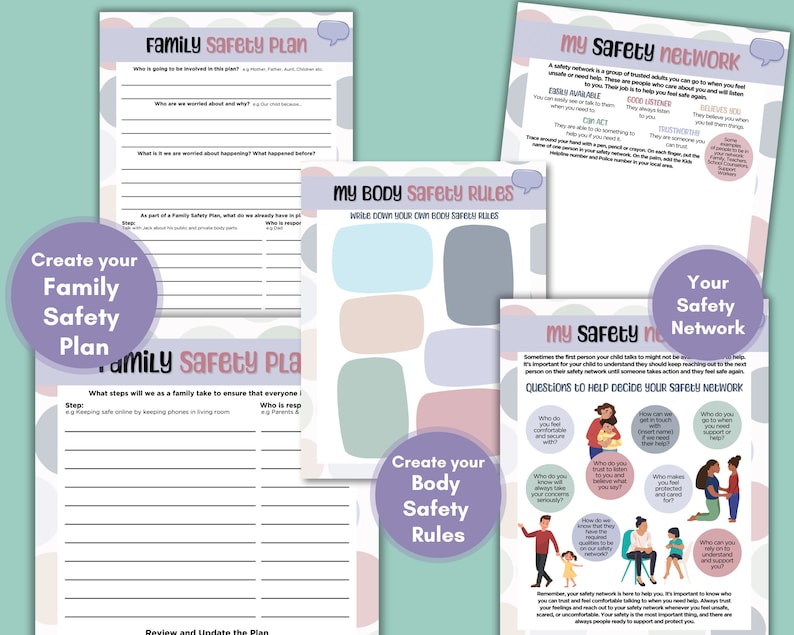 Kids Body Safety Workbook: Boundaries & Consent for Tweens (PDF) - Etsy