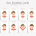 Emotions Cards, Toddler Flashcards Preschool Early Learning Resource ...