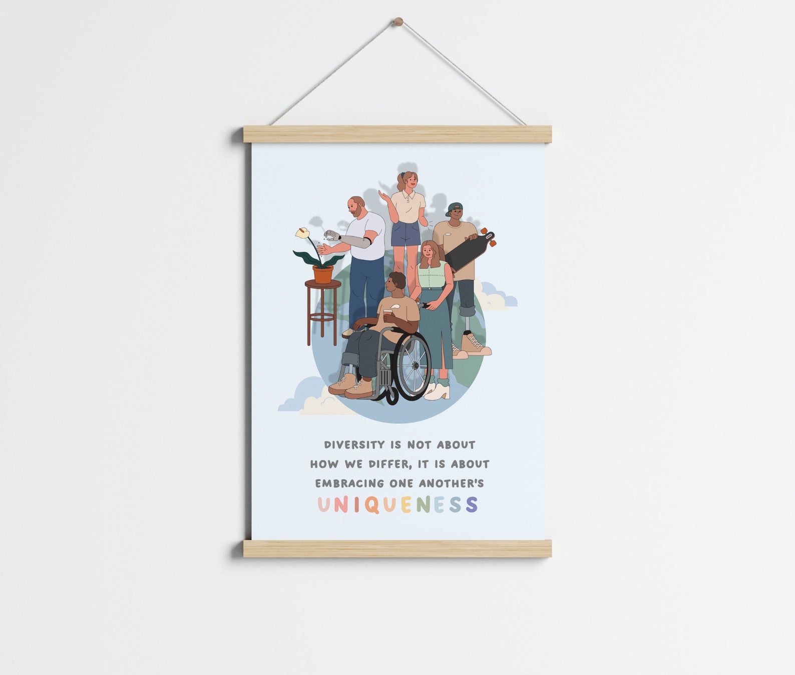 Diversity and Inclusion Posters, Therapy Office Decor, School Counselor ...