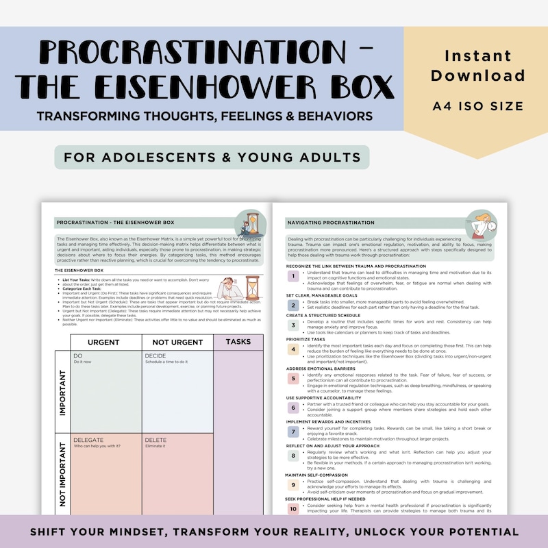 Procrastination - Etsy