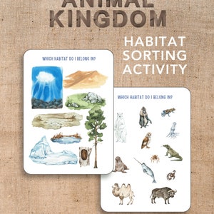 ANIMAL KINGDOM Unit Study Educational Resources for Teachers ...