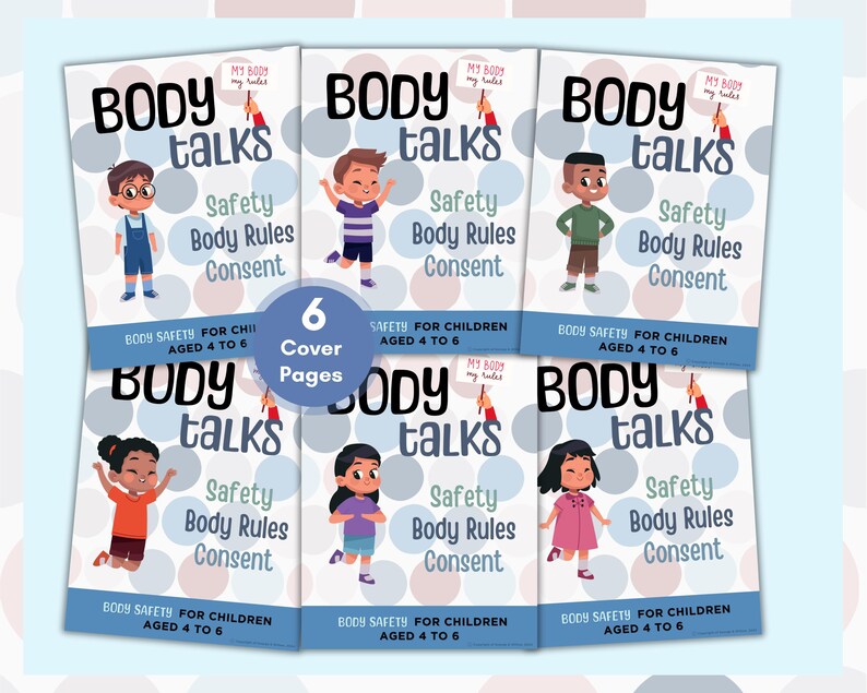 Kids Body Safety, Boundaries & Consent for Ages 4 to 6 "body Talks" - A ...