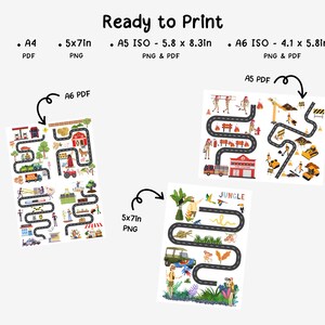 Vehicle Finger Tracing Flashcards for Your Calm Down Corner Kit, Kids ...