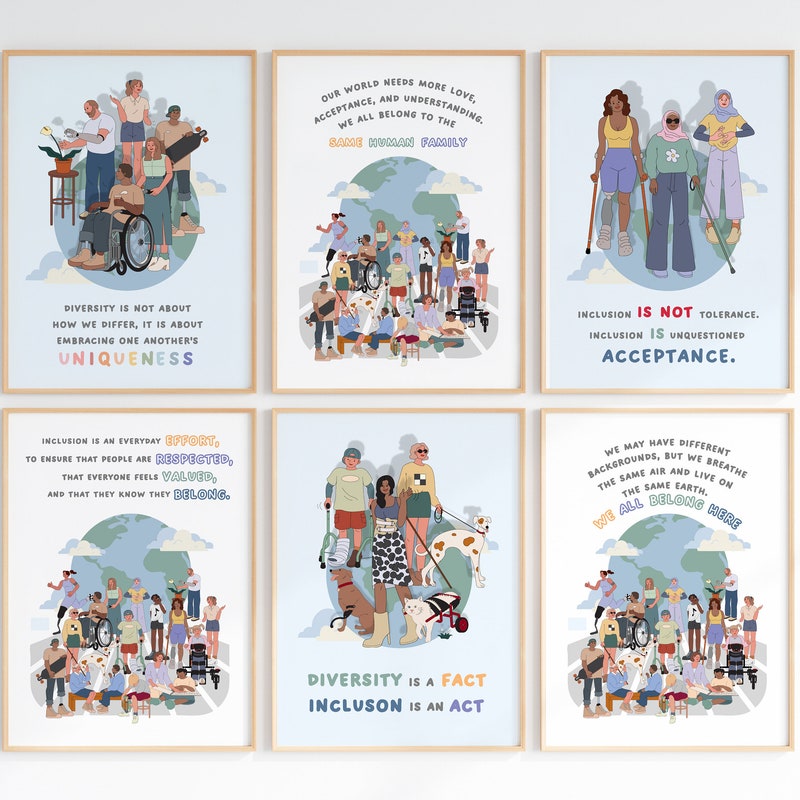 Diversity Poster - Etsy