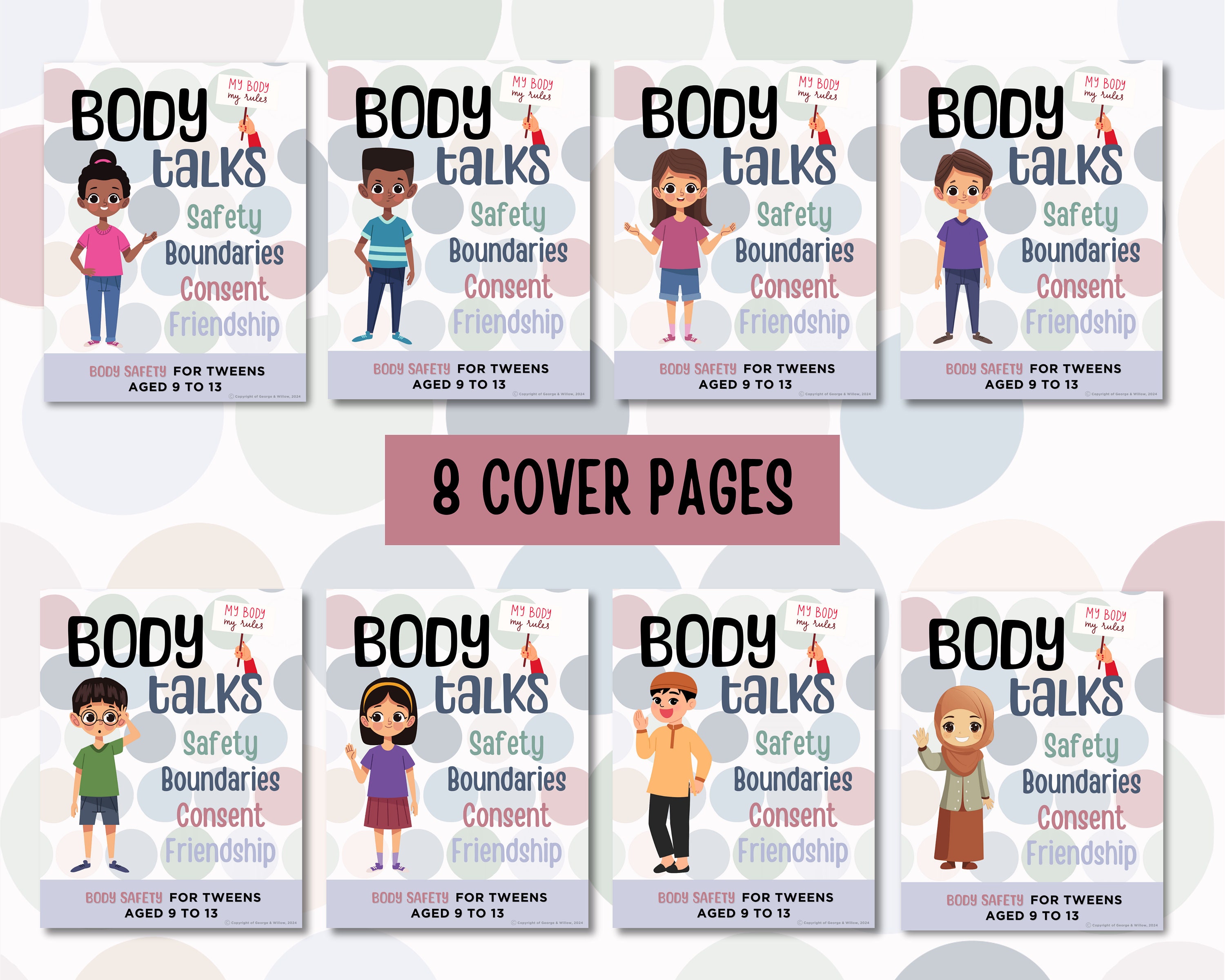 Kids Boundaries, Body Safety & Consent body Talks A Comprehensive ...