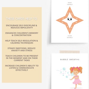 Flash Cards for Breathing Exercises and Finger Tracing Communication ...