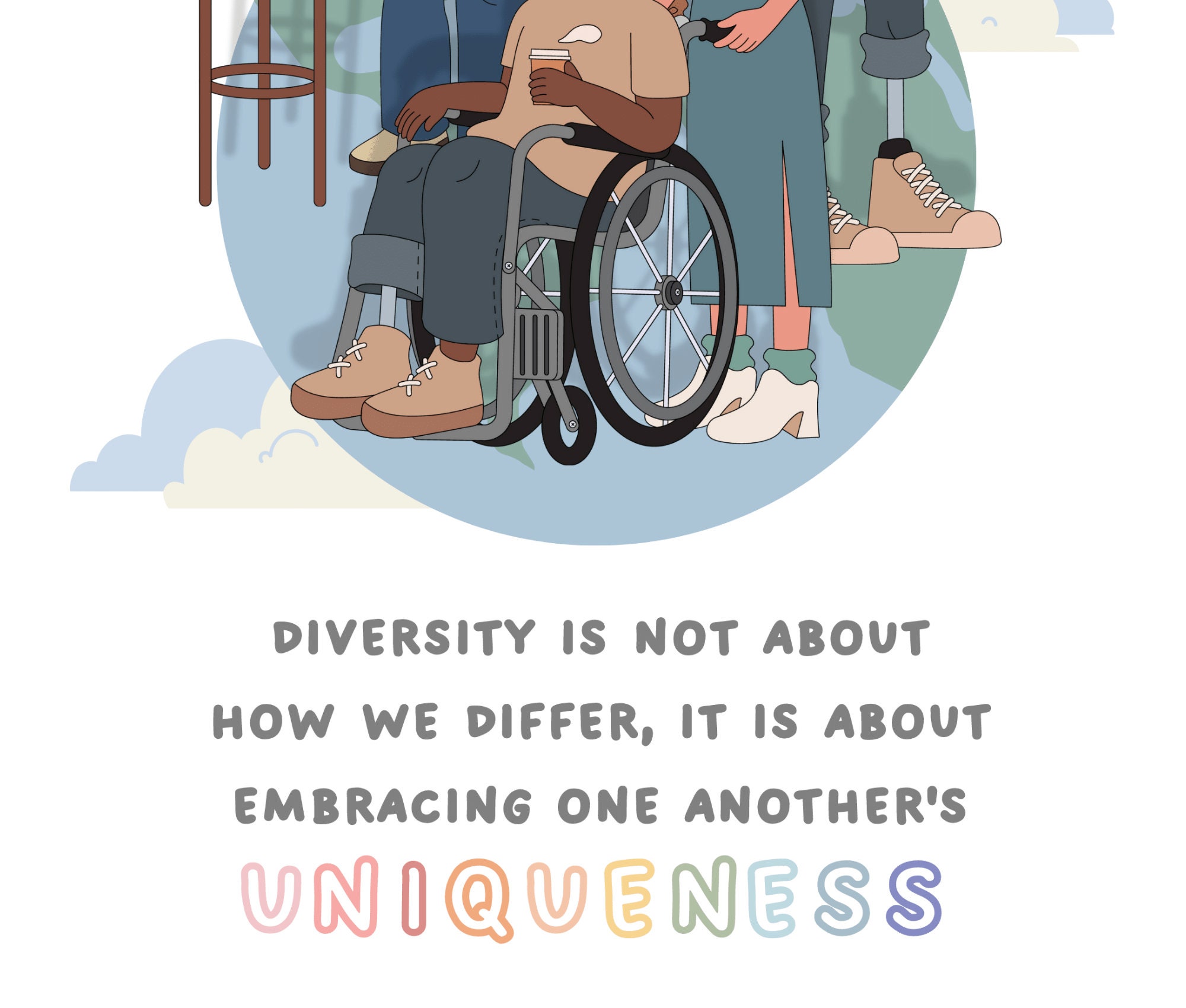 Diversity and Inclusion Posters, Therapy Office Decor, School Counselor ...