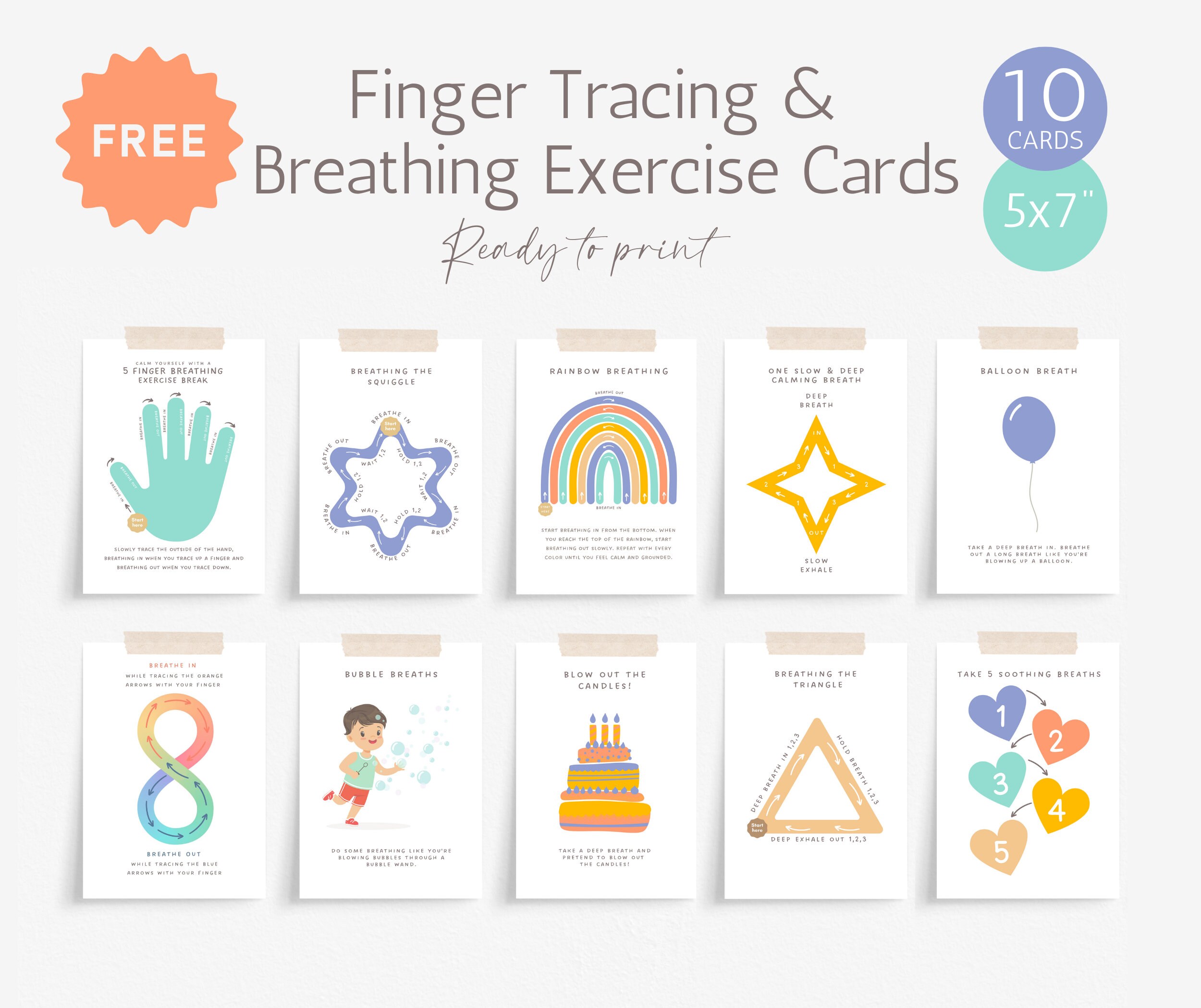 30 Calming Corner Posters and Cards Kit Therapy Office Decor - Etsy