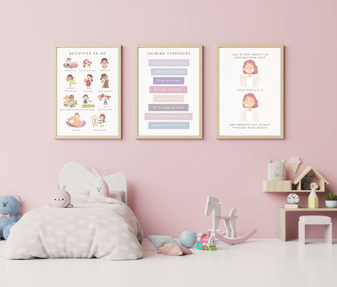 30 Calm Corner Educational Posters Learning Resources Emotional ...
