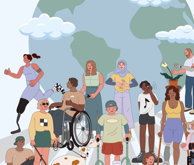 Disability Inclusion & Diversity Posters for Office, School Counselor ...