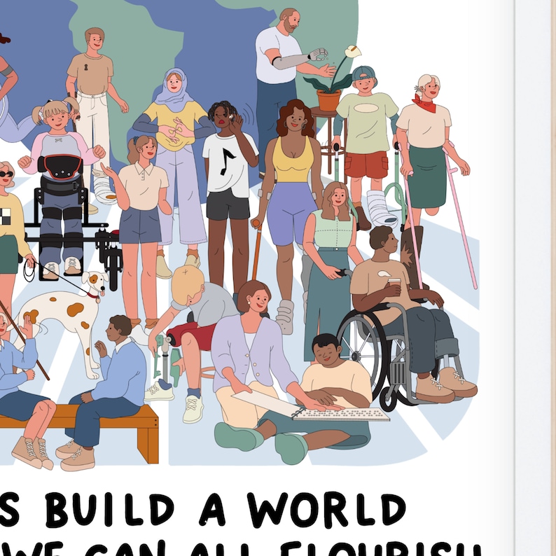 Inclusion & Diversity Disability Awareness Posters for Office, School ...