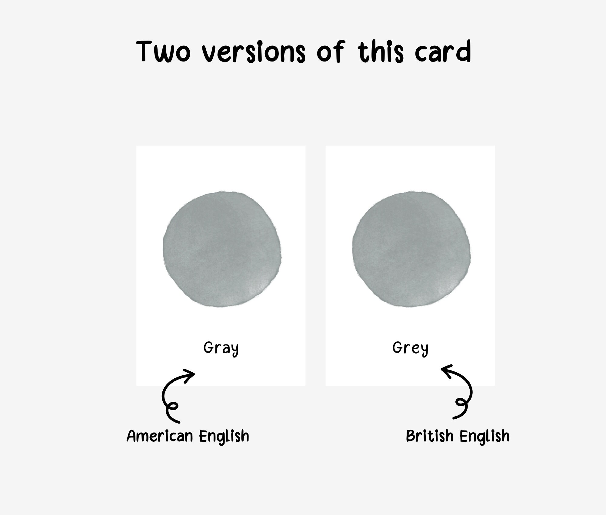 Colour Flashcards Preschool Cards, Educational Printable Cards ...