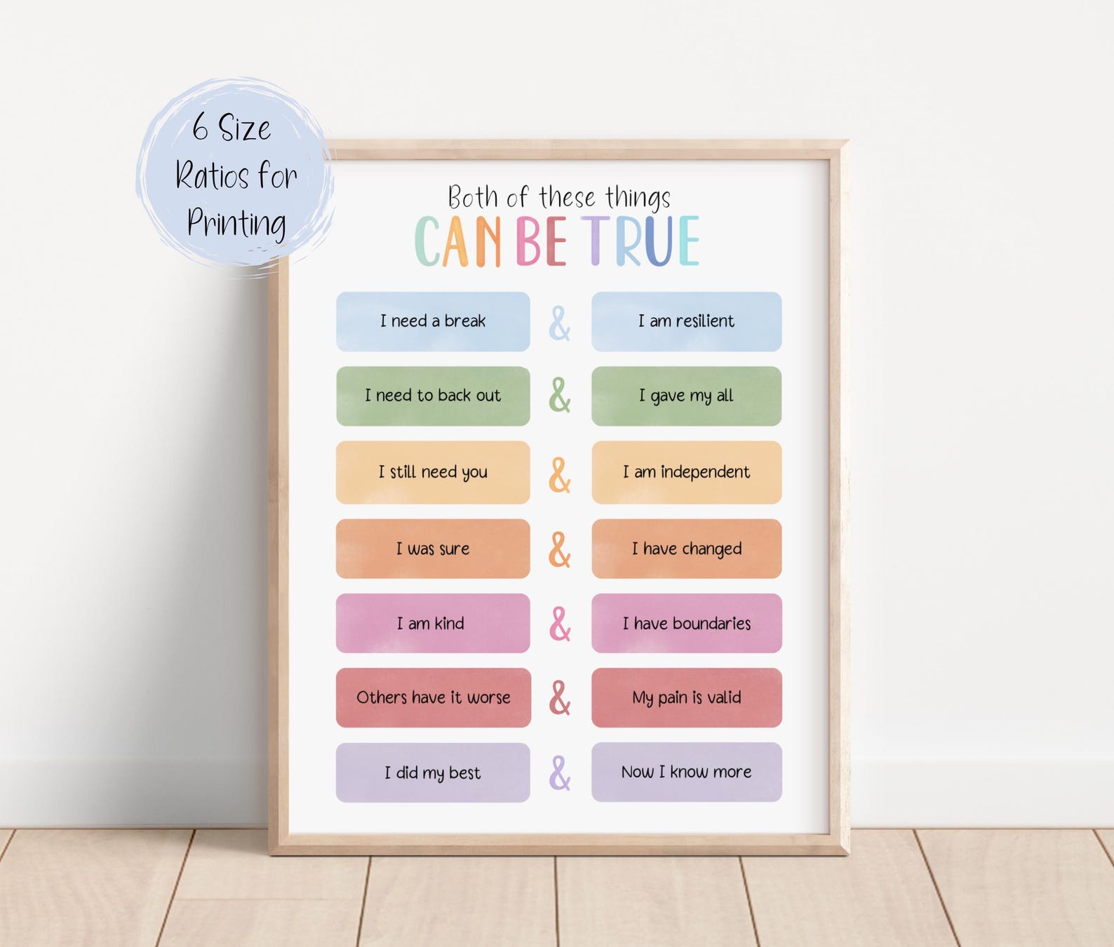 School Psychologist Print, Therapy Office Decor Poster, Calming ...