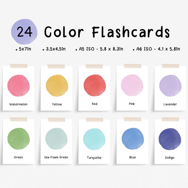 Educational Cards - Etsy