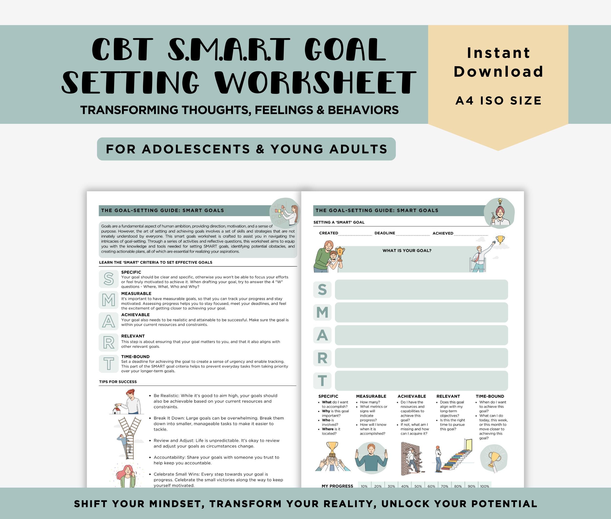 Cbt Goal Setting Worksheet