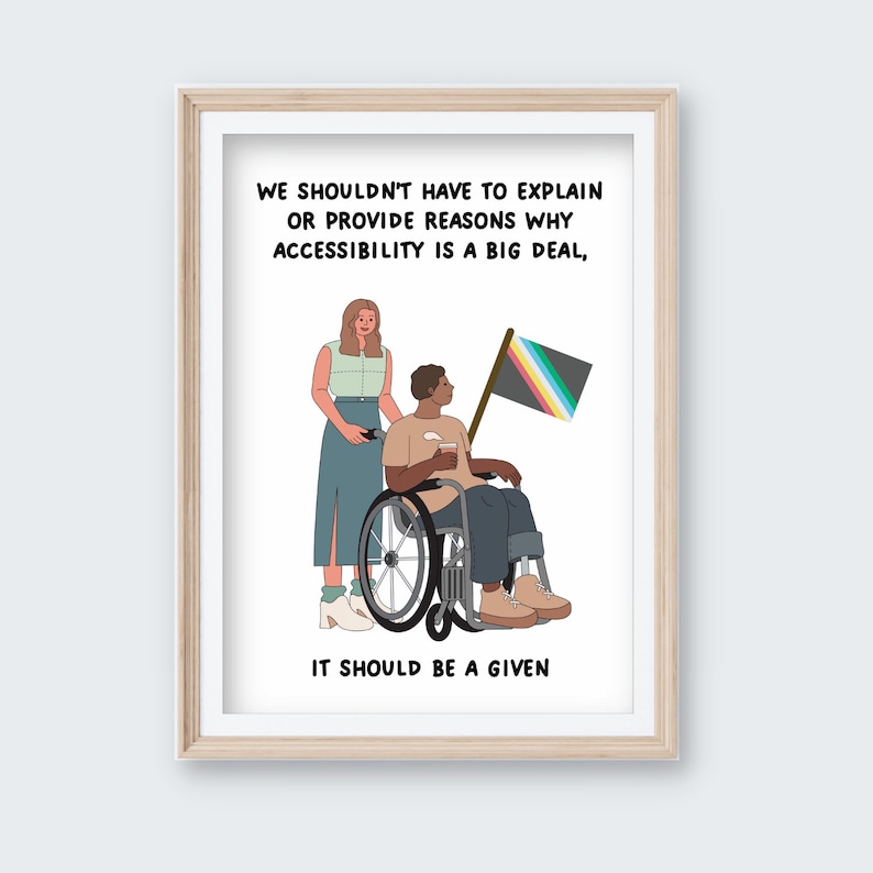 Inclusion & Diversity Disability Awareness Posters for Office, School ...