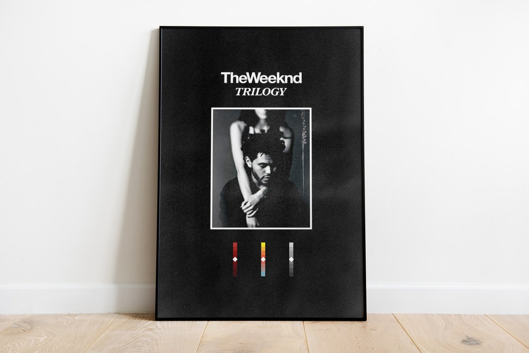 Weeknd Album the Trilogy Cover Poster High Quality 4k Vintage Style ...