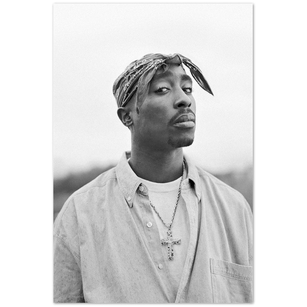Tupac Rap 90s Retro Poster - 2pac - Modern Gift For Him sold by Roland ...