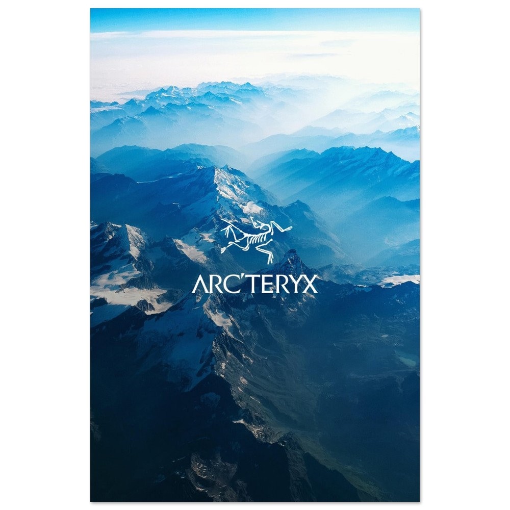 Arc'teryx Winter Retro Fashion Poster Gore Tex Mountain Poster Print ...