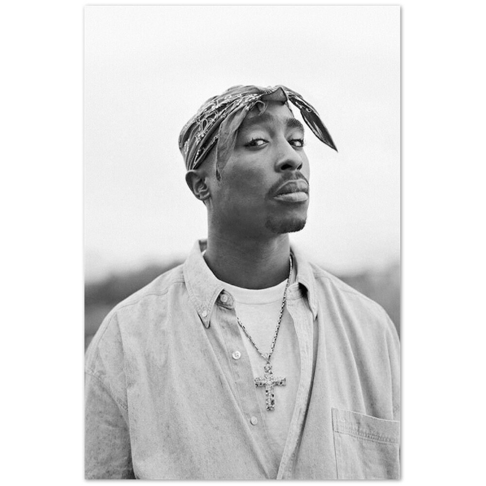 Tupac Rap 90s Retro Poster - 2pac - Modern Gift For Him sold by Roland ...