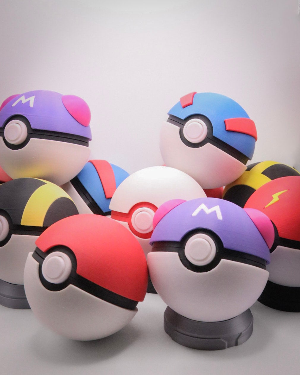 Pokeball Storage Box Coin Case Pokemon Replica Prop Jewellery Box Gift ...