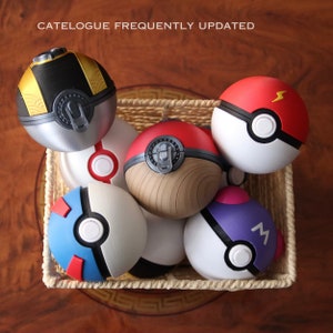 Pokeball - Storage Box- Coin Case - Personalised Pokemon Replica Prop ...