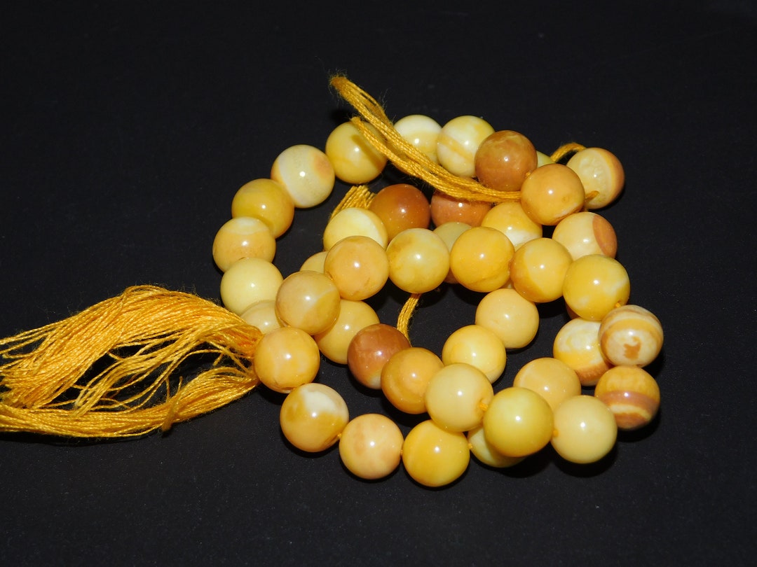 AA Natural Yellow Opal Beads Line Natural Died Opal Gemstone - Etsy