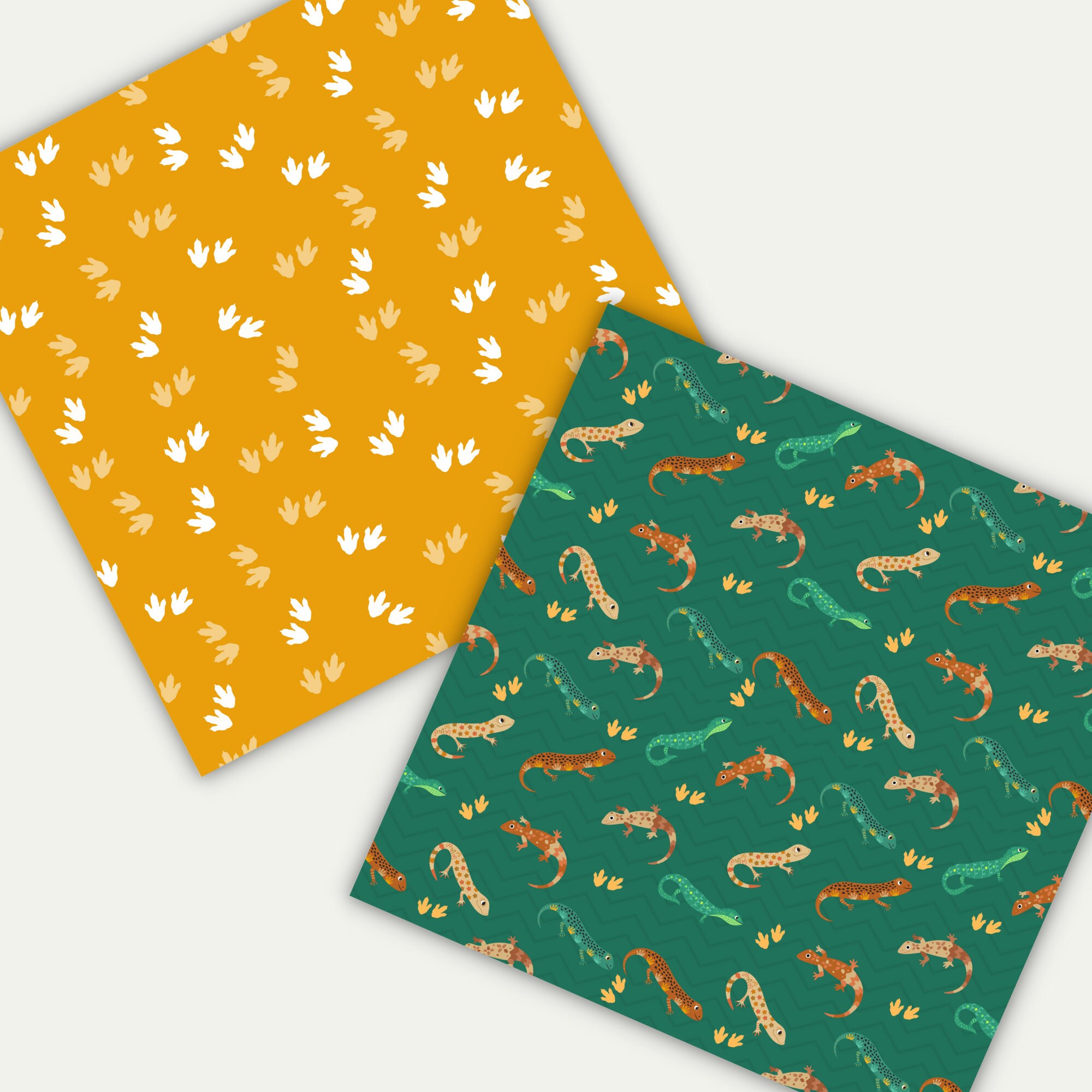 Digital Lizard Paper 12x12, PNG, Lizard Seamless, Digital Download ...