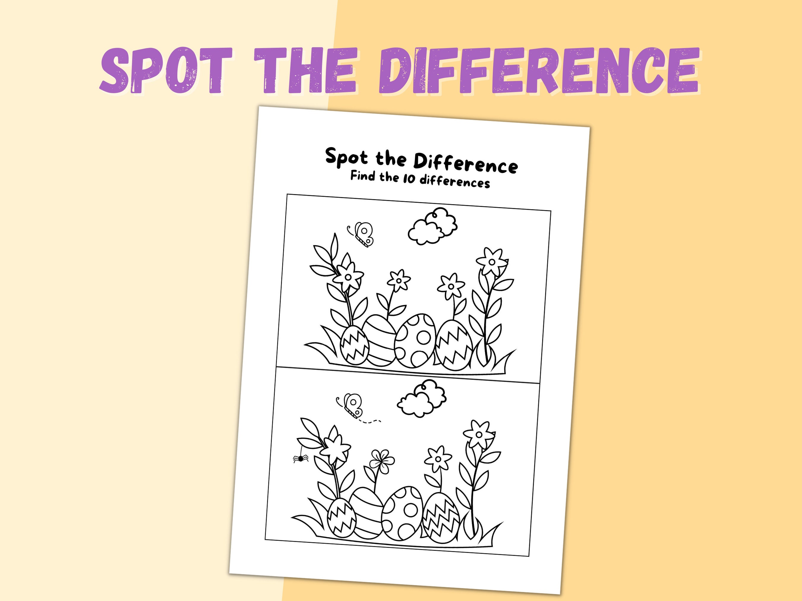 Easter Activity Pack, Printable Easter Kids Activity Bundle, Printable ...