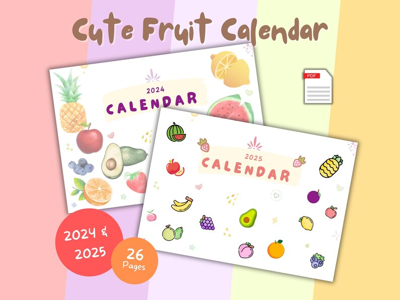 Calender, Strawberry Open Printable Calendar, Open Cute Printable ...