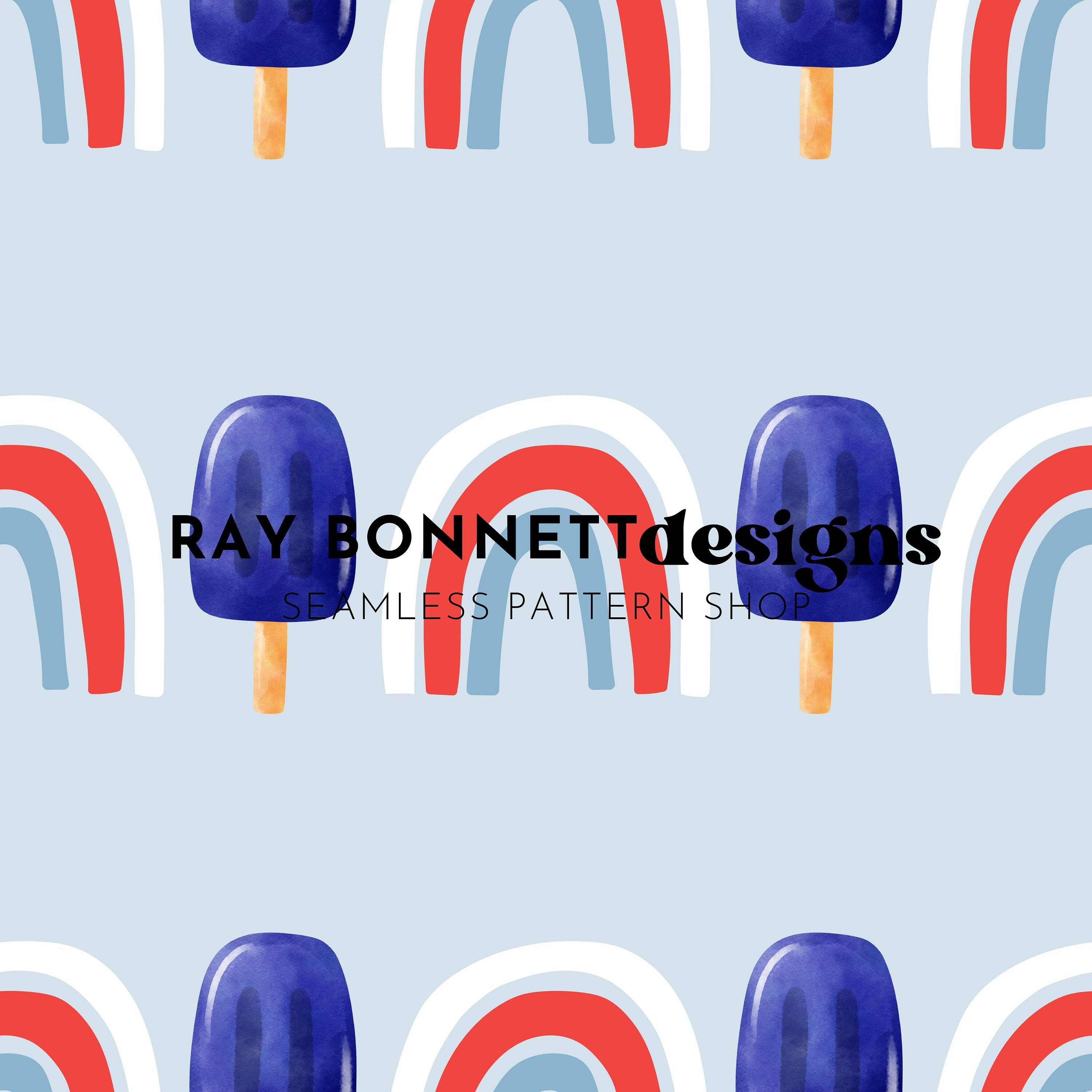 Red, White and Blue Rainbow Pattern for Commercial Use, Patriotic ...