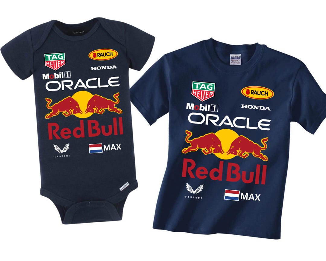 Redbull Racing F1 Baby Onesies® Formula 1 Kid T-shirt, F1 Infant ...
