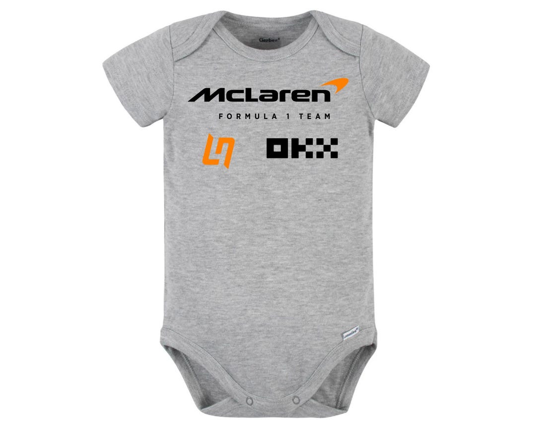 Mclaren F1 Baby Onesies® Formula 1 Kid, F1 Infant Clothes F1 Lando ...