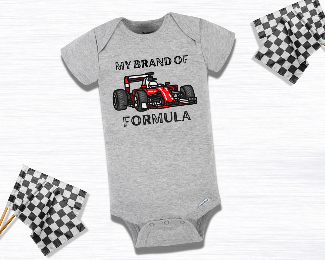 My Brand of Formula Baby Onesies® Formula 1 Kid Outfit F1 Infant ...