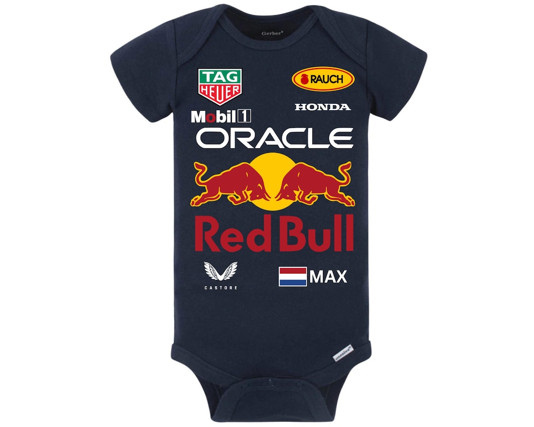 Redbull Racing F1 Baby Onesies® Formula 1 Kid, F1 Infant Clothes ...