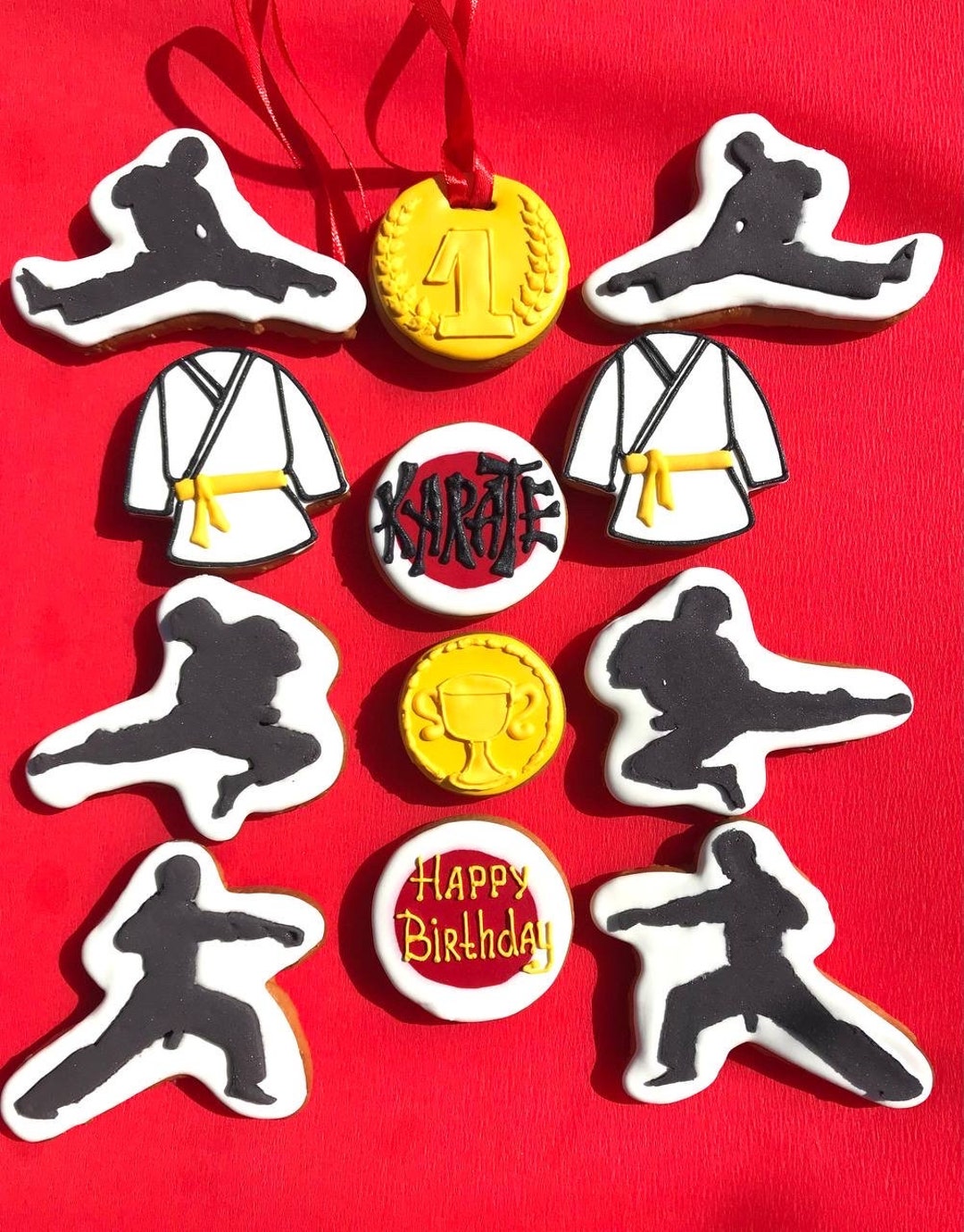 Karate Cookies - Etsy