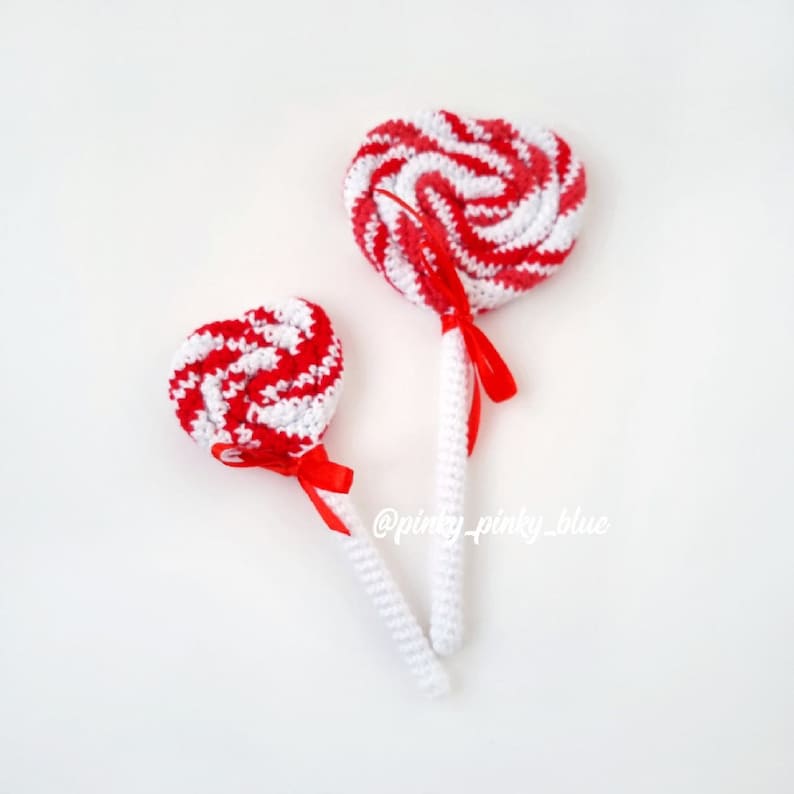 Heart Lollipop Crochet Pattern - Etsy