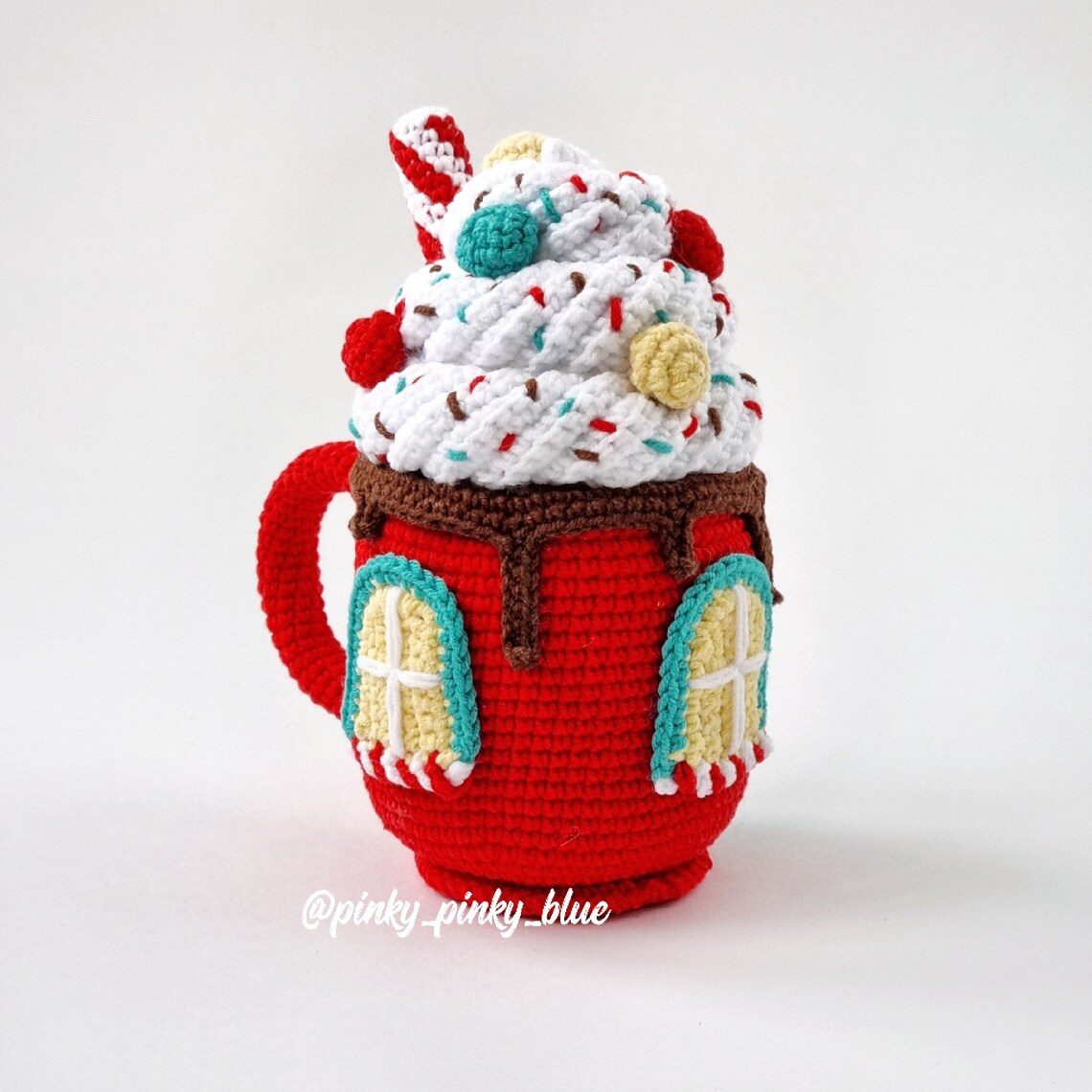 Christmas Mug House Crochet Pattern - Etsy