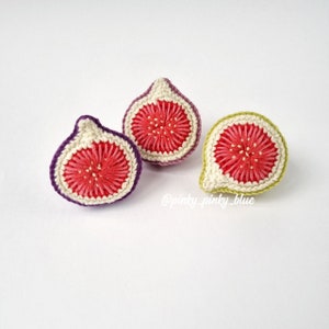 Fig Fruit Crochet Pattern - Etsy
