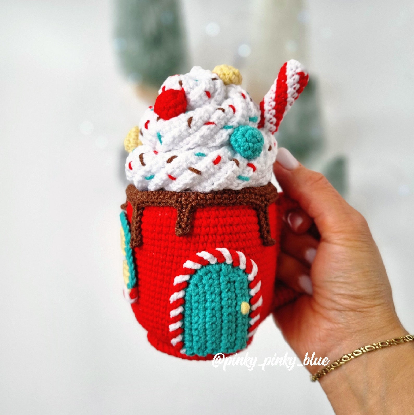 Christmas Mug House Crochet Pattern - Etsy