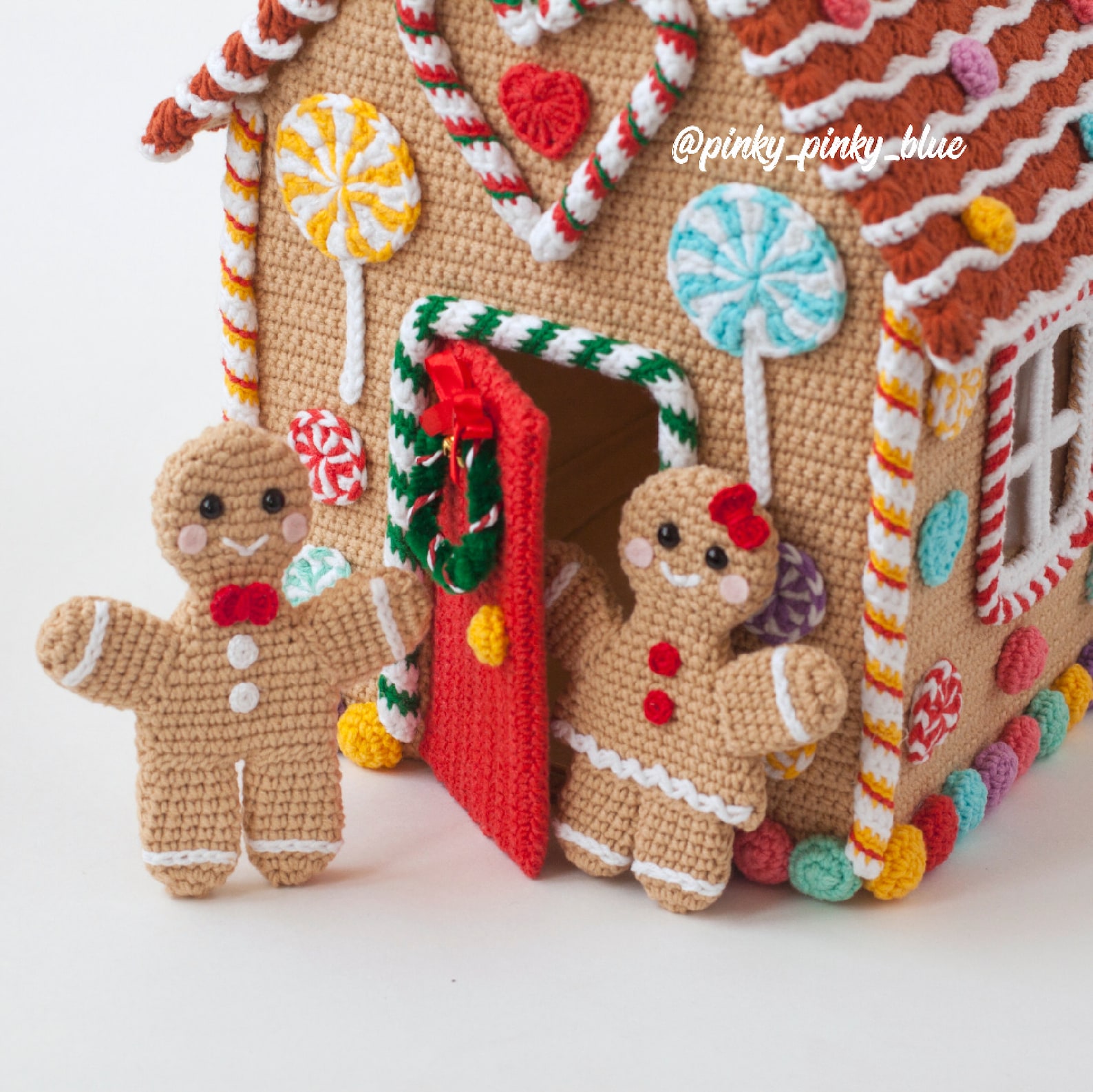 Gingerbread House Crochet Pattern - Etsy